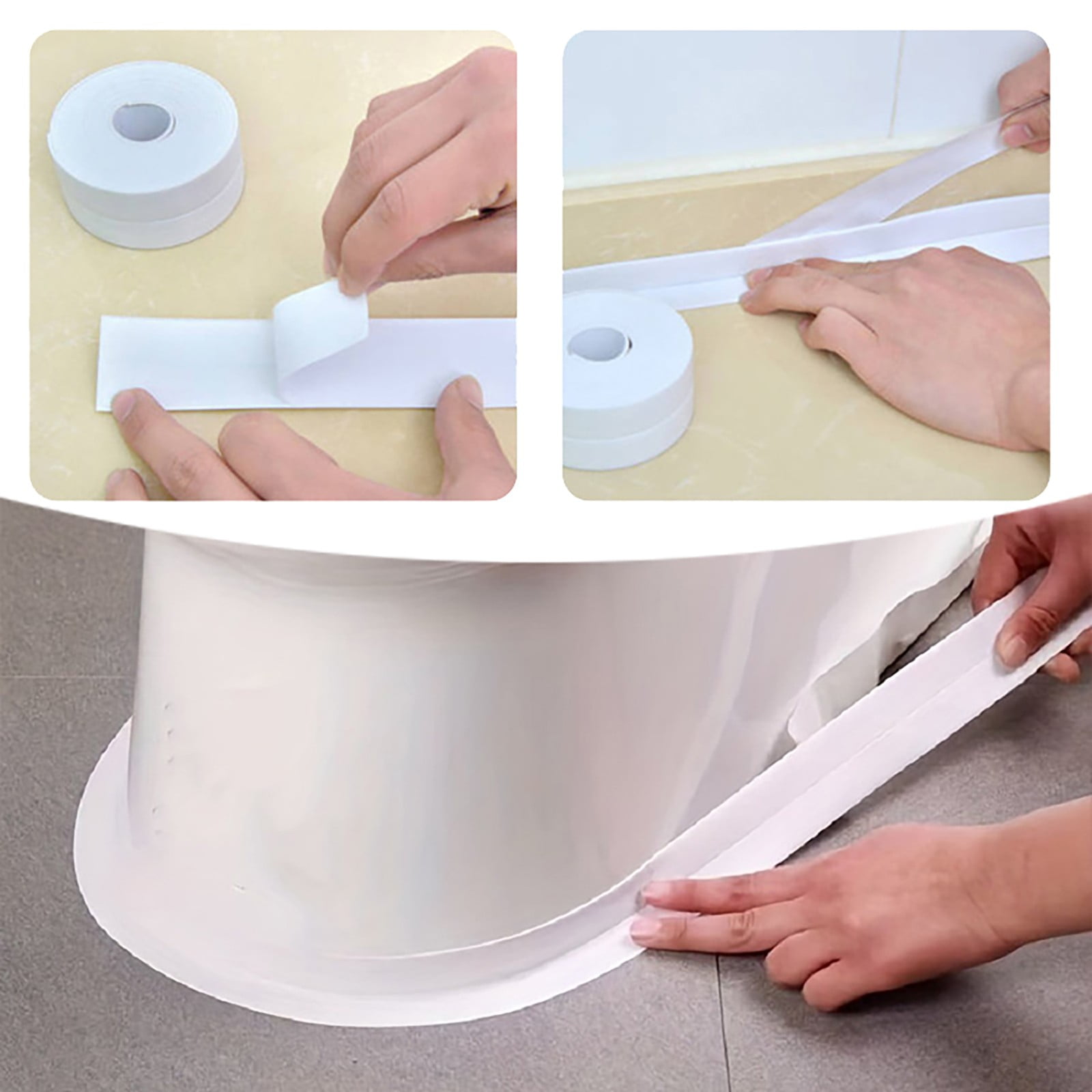 Click here for Wukxxai 1 Roll Caulk Tape Waterproof Self Adhesive... prices