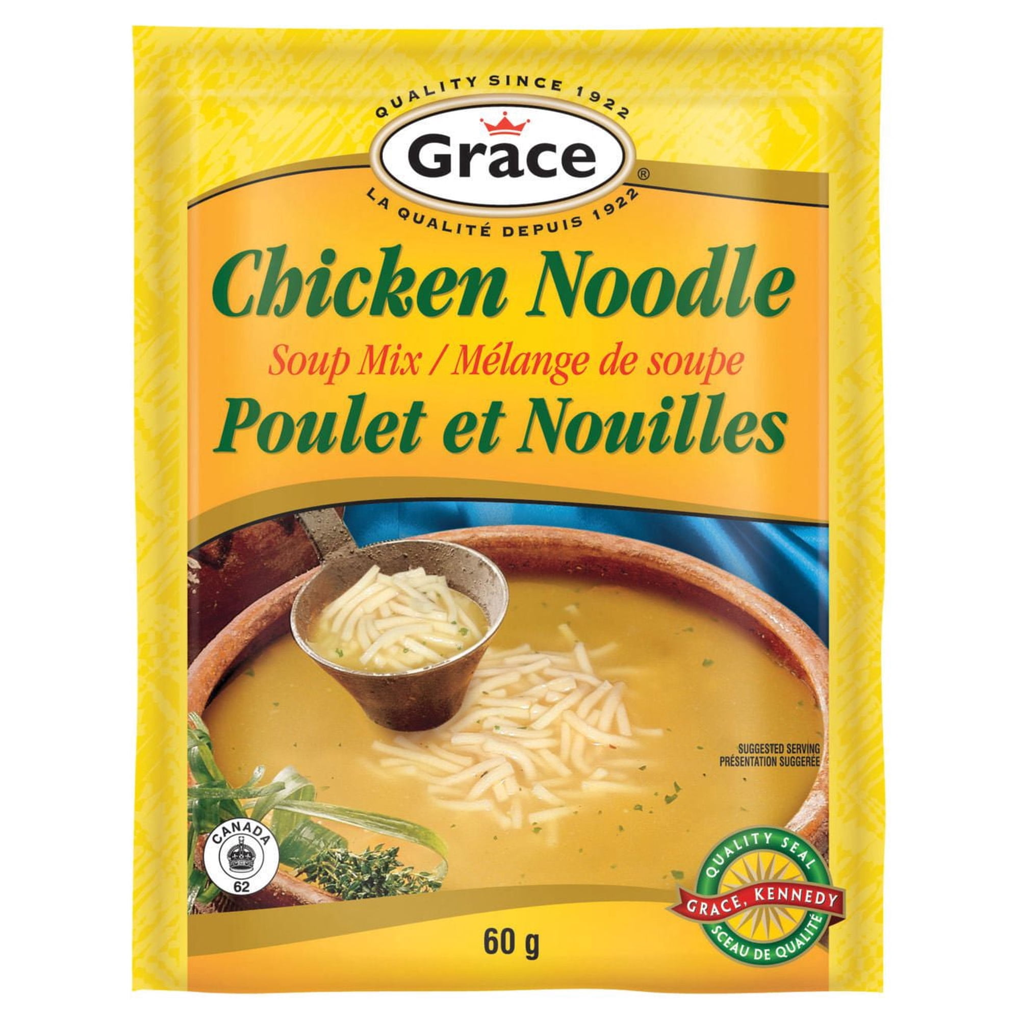 Click here for Grace Chicken Noodle Soup  60g Bag 60g prices