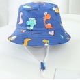 Byoo Girls UPF 50+ Bucket Hat Adjustable Chin Strap Wide Brim Pool ...