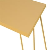 Owen Retro Computer Desk, Yellow - Walmart.com