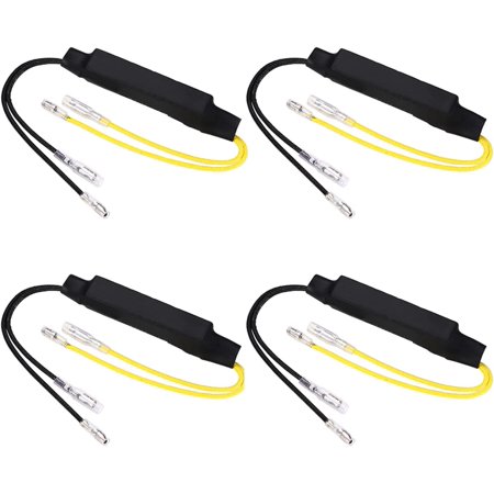4 pieces 12V MOTO LED Power Resistance Resistance LED flashing flashing ...