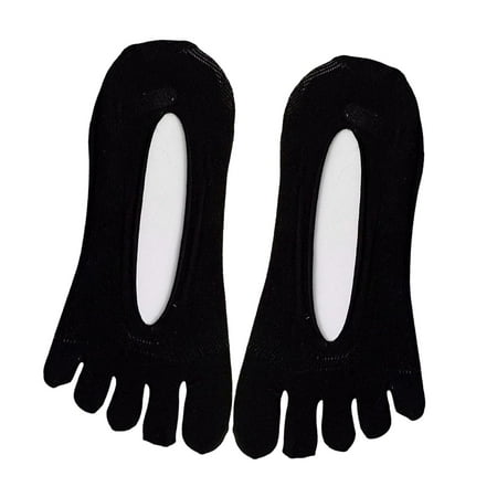 Women Toe Socks Women Five Finger Socks Low-Cut Liner Socks Invisible ...