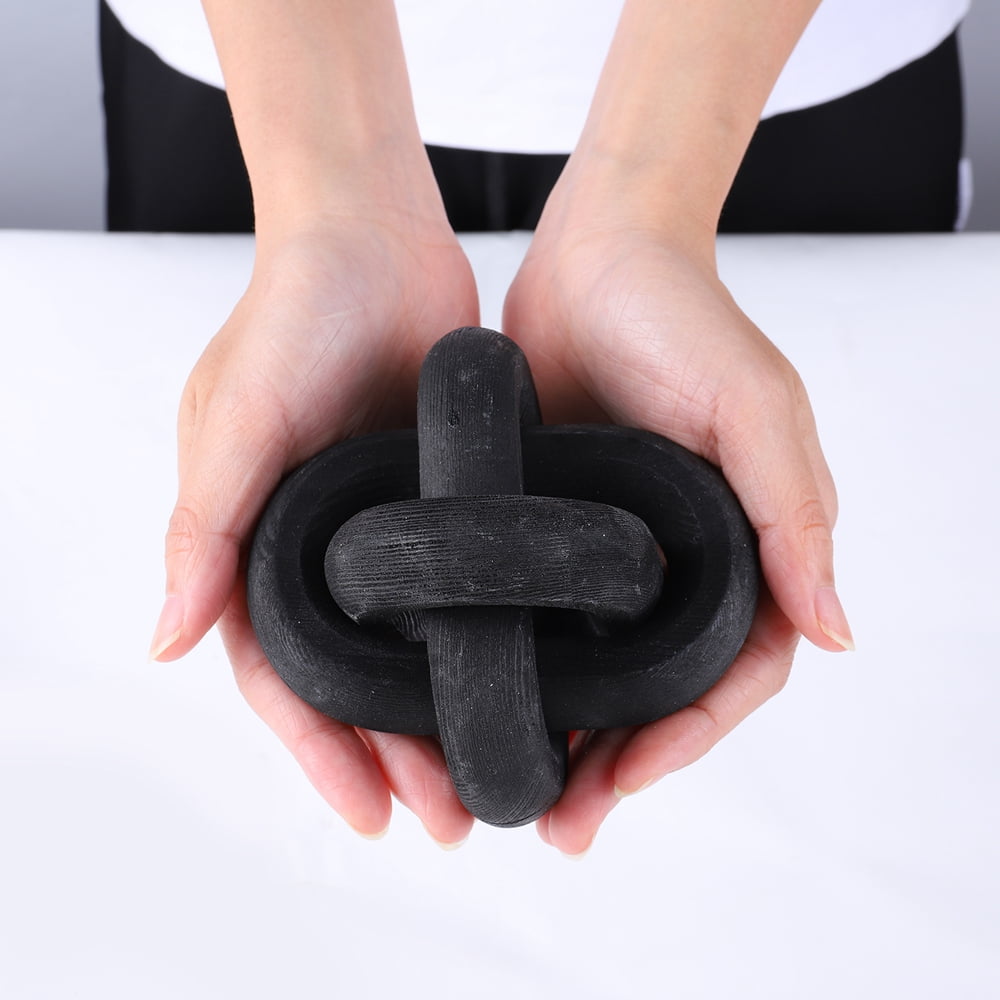 Handmade Wood Chain 3 Link Decor. Chain Knot Hand Carved Pine Wood ...