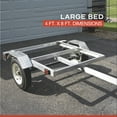 Ultra-Tow 4ft. x 8ft. Folding Aluminum Utility Trailer Kit, 1170-Lb. Load Capacity - Walmart.com