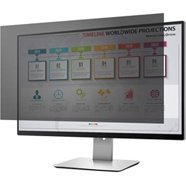 3M 23.8" Widescreen PC Monitor Anti-Glare Screen Protector, Clear ...