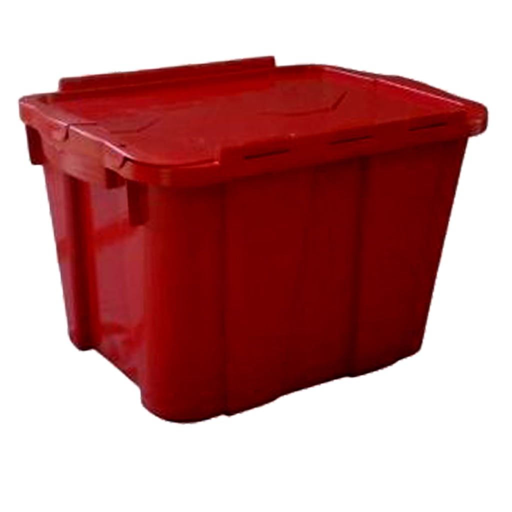 Caja de Plastico 30 litros Roja Peyo Apolo | Walmart en línea