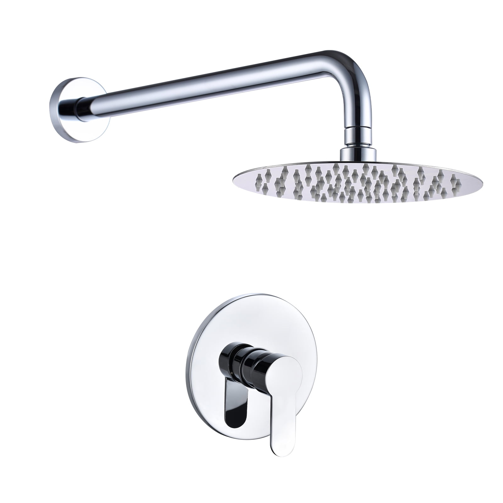 Dawot Bathroom Shower Faucet Set 8 Shower Head And Handle Set Single