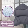 Extra Thick Large Bath Pillow with Neck,Back,Head Support for Bathtub ...