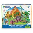 Learning Resources Dinosaur Play Set, Dinosaur Toys, Ages 3+, LER0836 ...