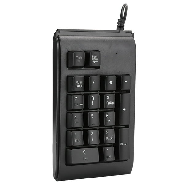 19-Key USB Numeric Keypad, Wired Keypad, Number Pad For Office Bank ...