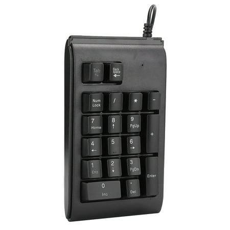 Keyboard Mechanical Number Pad Numeric Keypad, Backlit Keypad Wired ...