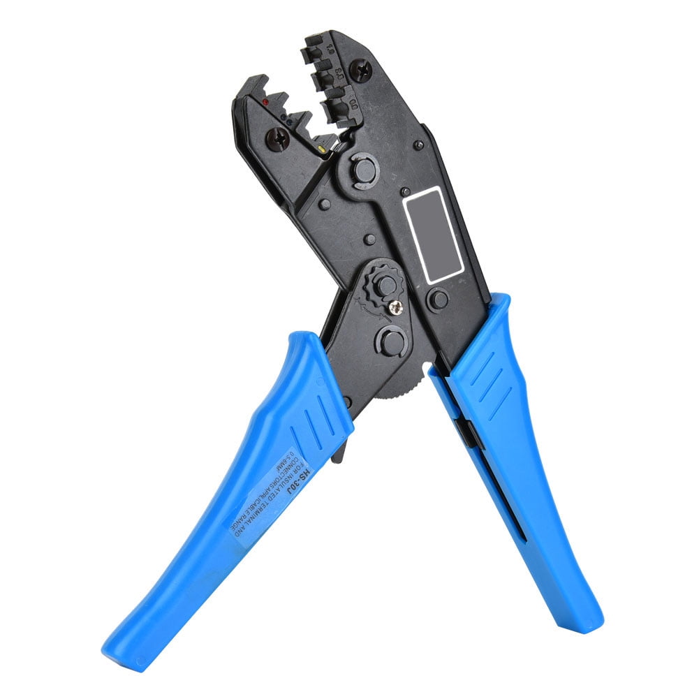 Crimpadora de Cables ANGGREK Alicates de Crimpado de Cables Azul 0,5-6 ...