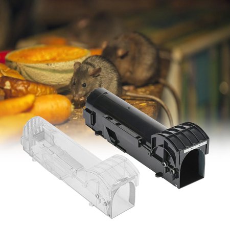 Transparent Household Mouse Catcher Plastic Indoor Outdoor Rat Mice ...
