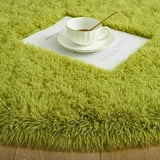 YJ.GWL Round Fluffy Area Rugs Fluffy Carpet Plush Rug for Living Room ...