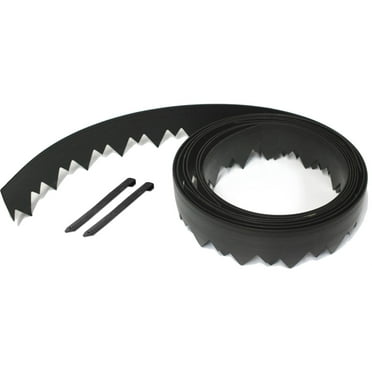 Master Mark Plastics 4" x 20' Brown Plastic Garden Border Edging ...