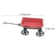 Mini House Cart Decor Cart Miniature Garden Cart Cart Model Mini Garden ...