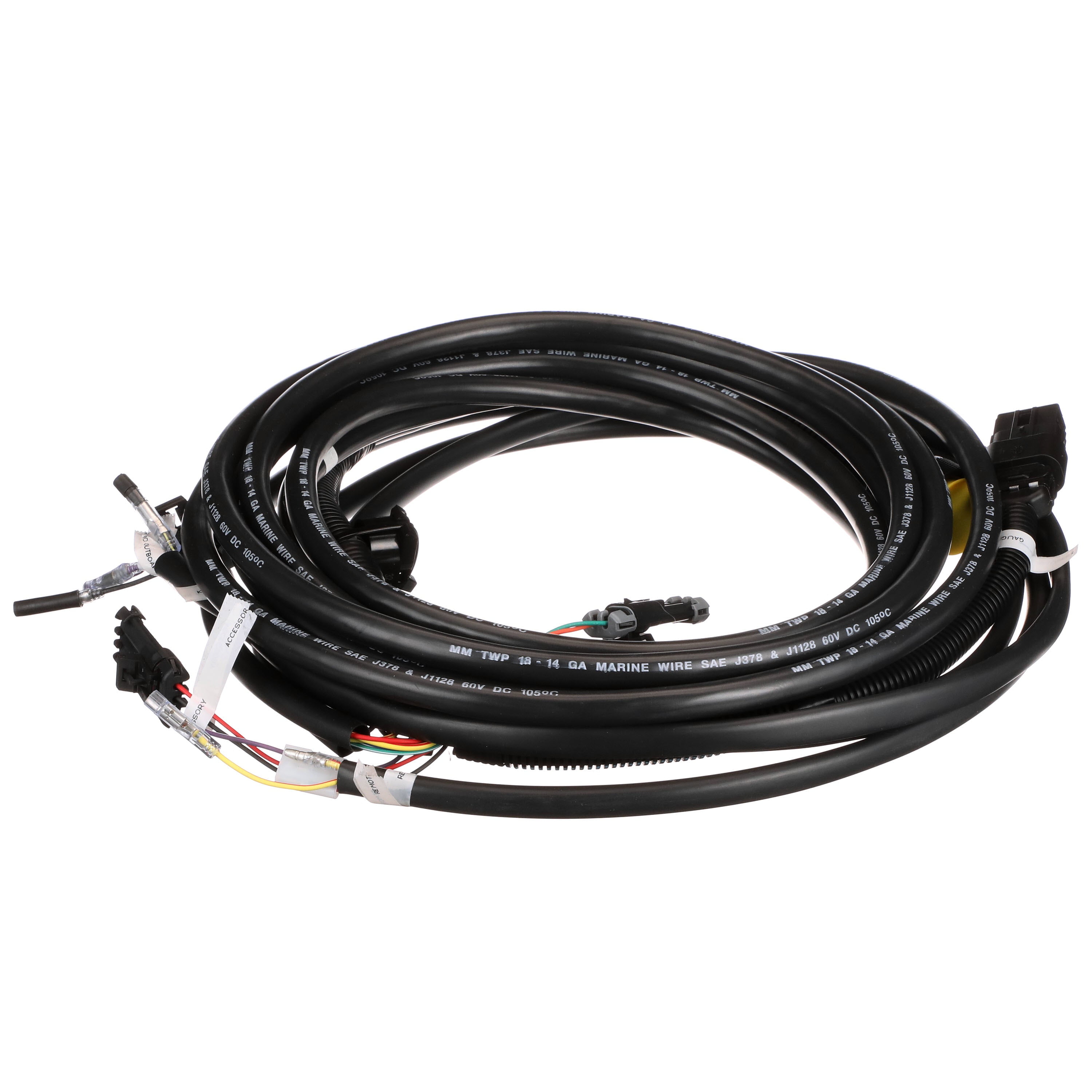 Quicksilver 896537K20 Engine To Helm Harness - 20 Feet Long - 14-Pin ...