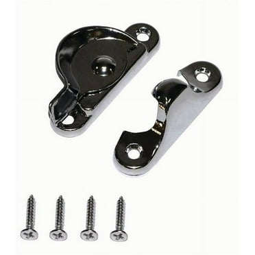 Renovators Supply Traditional Window Sash Lock Brass Bright Chrome ...