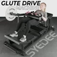 syedee Glute Bridge Machine, Heavy Duty Plate-Loaded Hip Thrust Machine ...