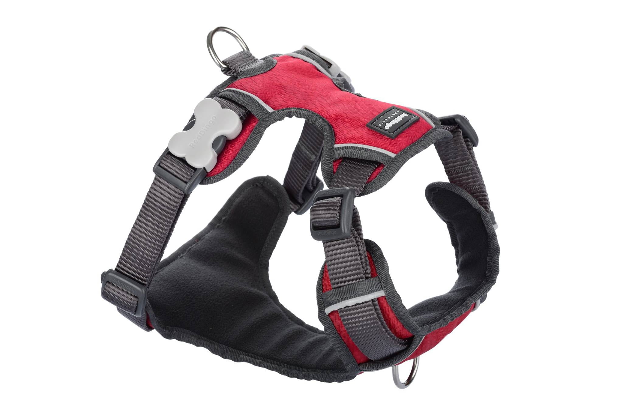 Red Dingo Padded Harness Red, Extra-Small - Walmart.com