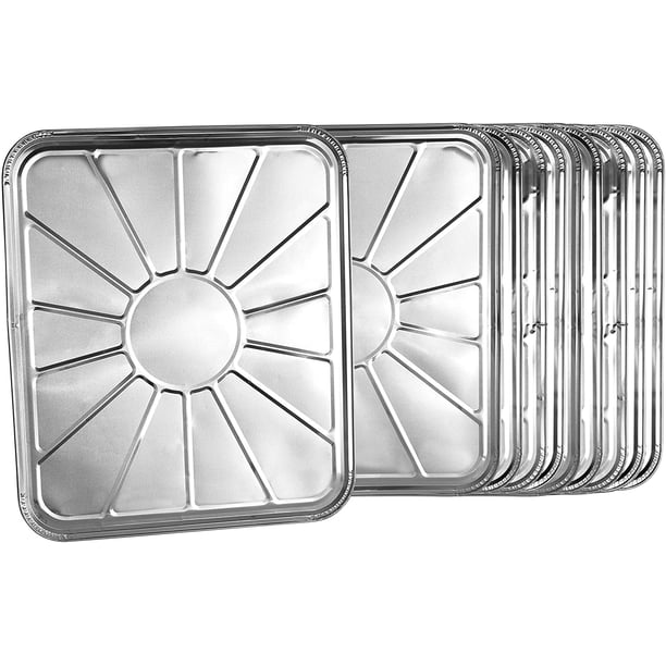 20 Pack Disposable Oven Liner Aluminum Liner Foil Drip Pan Tray for ...