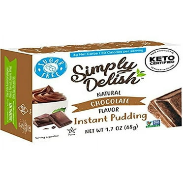 (2 pack) Simply Delish Natural Jel Dessert Sugar Free Orange 1.6 Oz ...