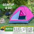 2 Person Outdoors Camping Tent with Rain Fly and Carrying Bag ...