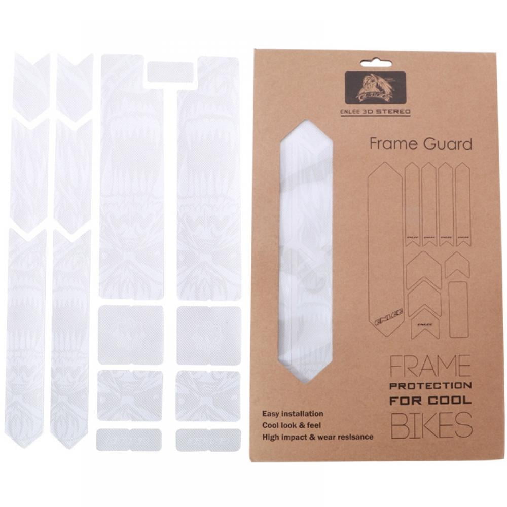 Bicycle 3D Decal Stickers Frame Protector Kit for Mountain Bike Road ...