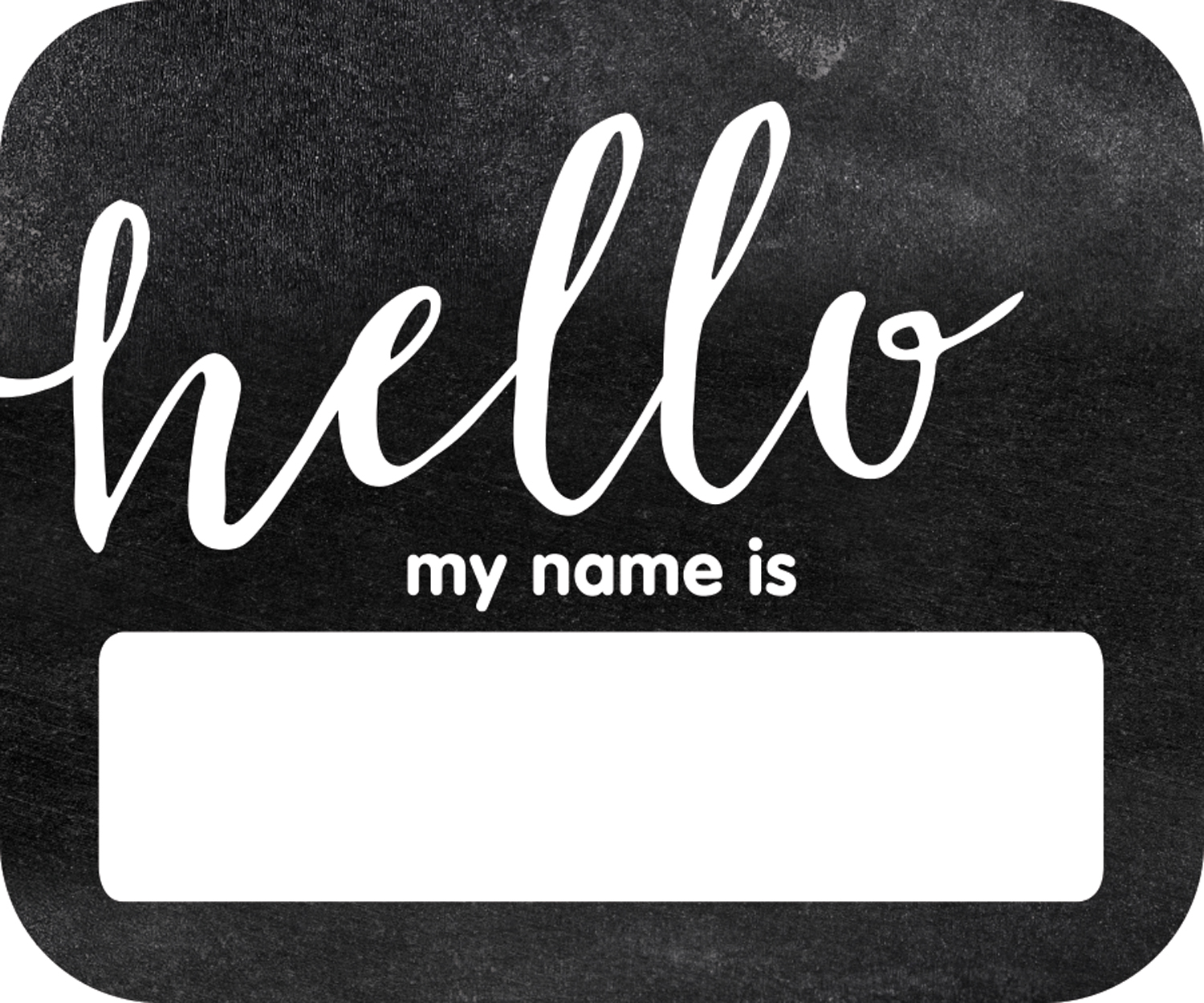 Industrial Chic Hello Name Tags (Other) - Walmart.com