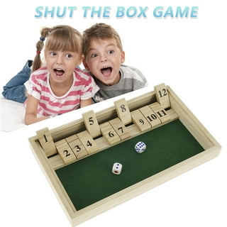 Sterling Games Wooden Shut the Box Game, 12 Numbers - Walmart.com