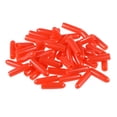Uxcell Screw Thread Protectors End Cap Vinyl Red 50pcs 0.08" - Walmart.com