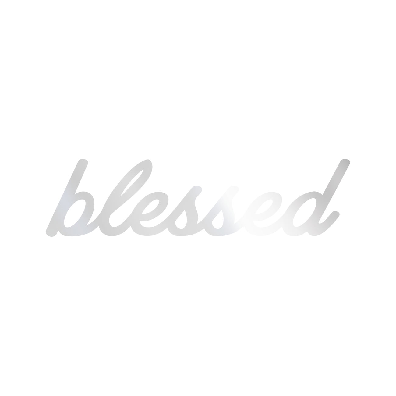 Blessed Sticker Decal Die Cut - Self Adhesive Vinyl - Weatherproof ...