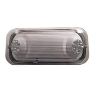 Monument Emergency Exit Led Combo With Green Letters, 2 Led Lamp Heads ...
