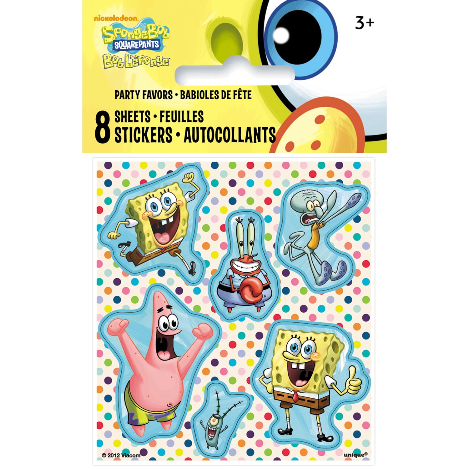 SpongeBob Stickers Craft Supplies & Tools Scrapbooking Embellishments ...
