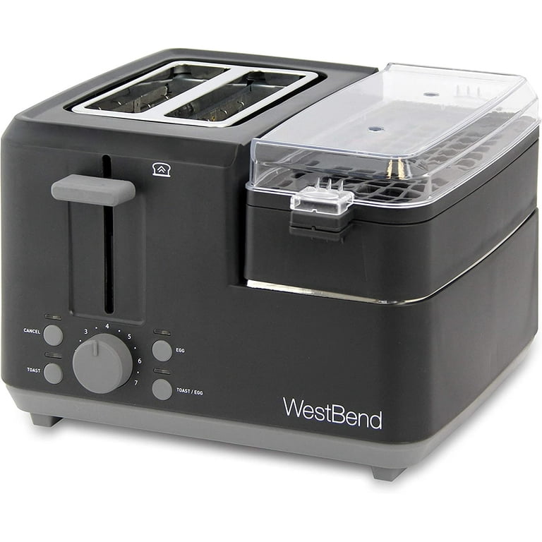 West Bend Toaster West Bend Breakfast Station Toaster With Egg Cooker ...