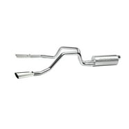 Cat-Back Dual Extreme Exhaust System, Aluminized Fits select: 2016-2019 ...