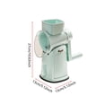 Multifunctional Cheese Grater Hand Crank Rotary Vegetables Shredder ...