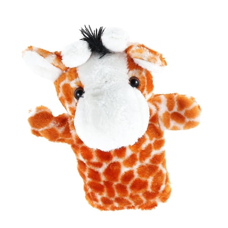 Cartoon Zebra Shape Plush Hand Puppet Child Baby Favor Dolls Kids Glove ...