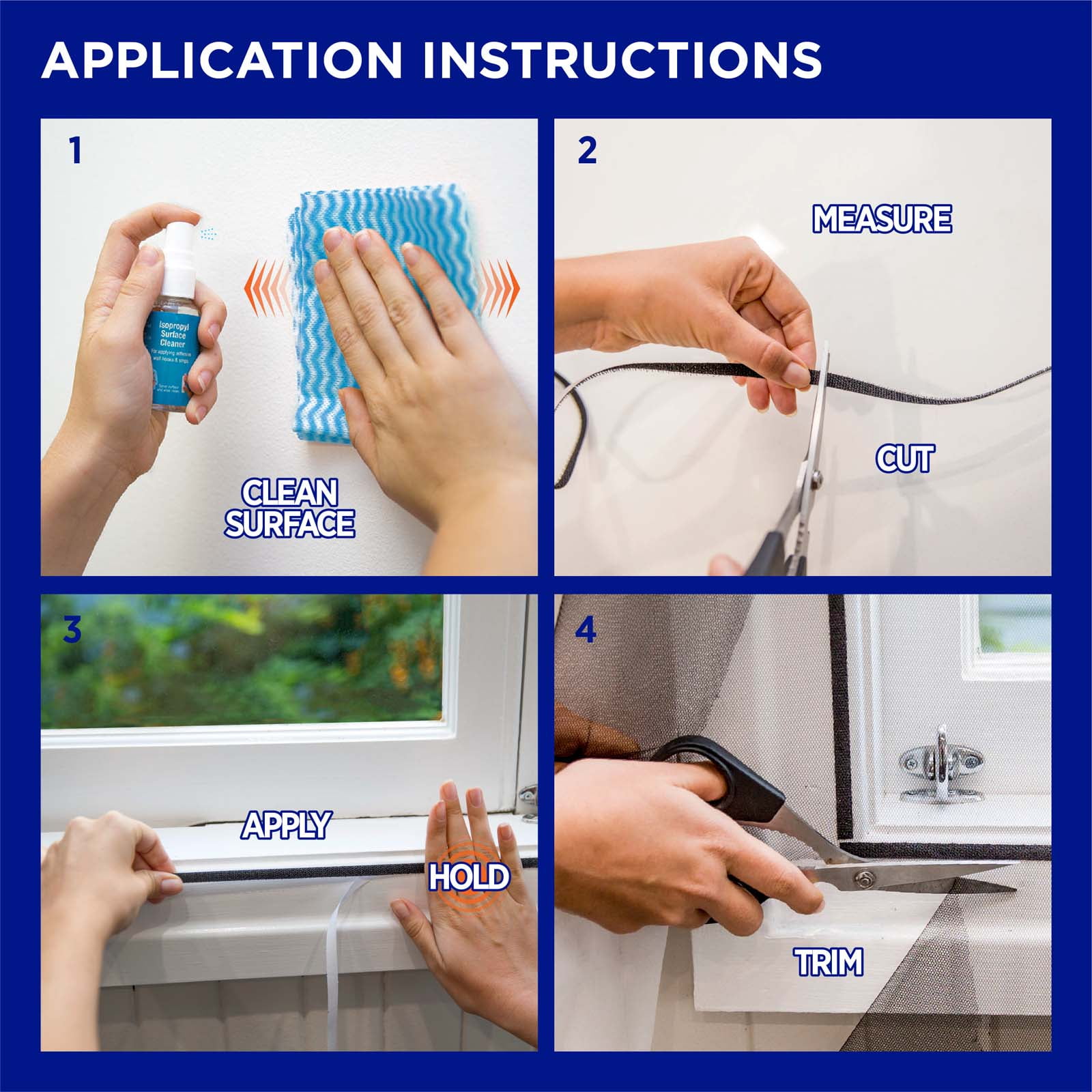 Permastik Removable Insect Screen, Fits Windows up to 59.1 in. x 51.2 in