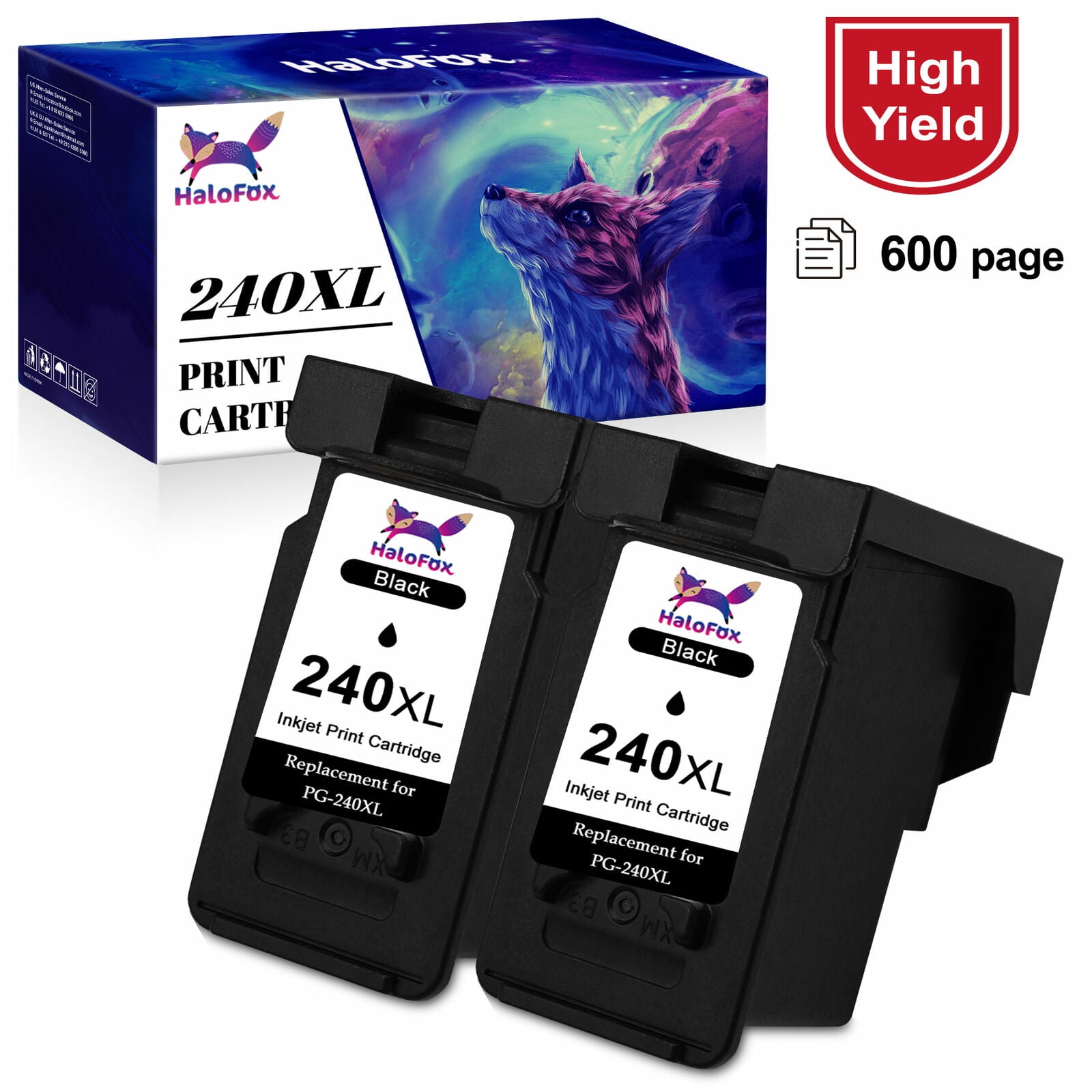 PG-240 XL Black Ink Catridge Compatible to printer MG2120, MG3120 ...