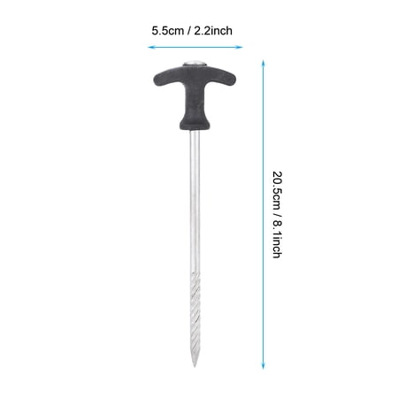 Loewten Small Size Camping Screw Nail, Ground Nail, For Using On Frozen ...
