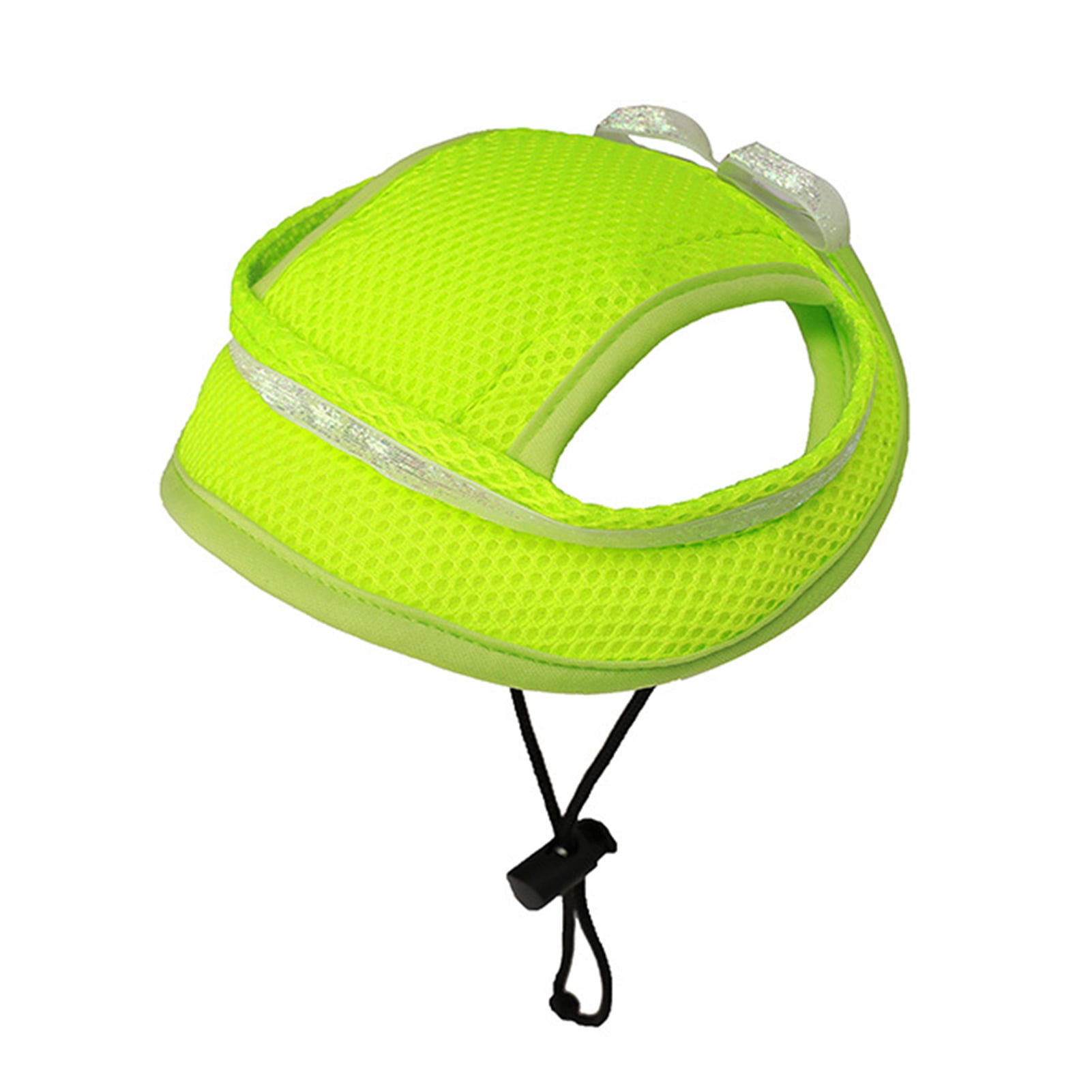 Pet Headwear Super Soft Wide Brim Polyester Dog Cat Outdoor Mesh Sun ...