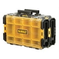 DeWalt ToughSystem 21" Plastic Black/Yellow Organizer with Clear Lid 13 ...
