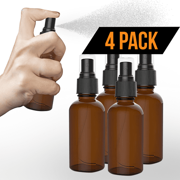 Glass Amber Spray Bottles