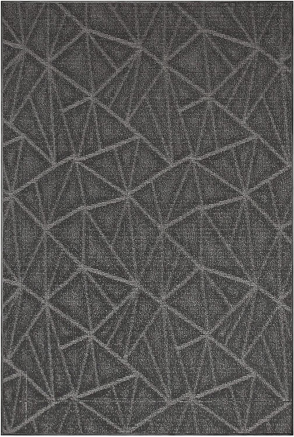 Indoor Outdoor custom size area rugs made in USA pattern Geometrical ...