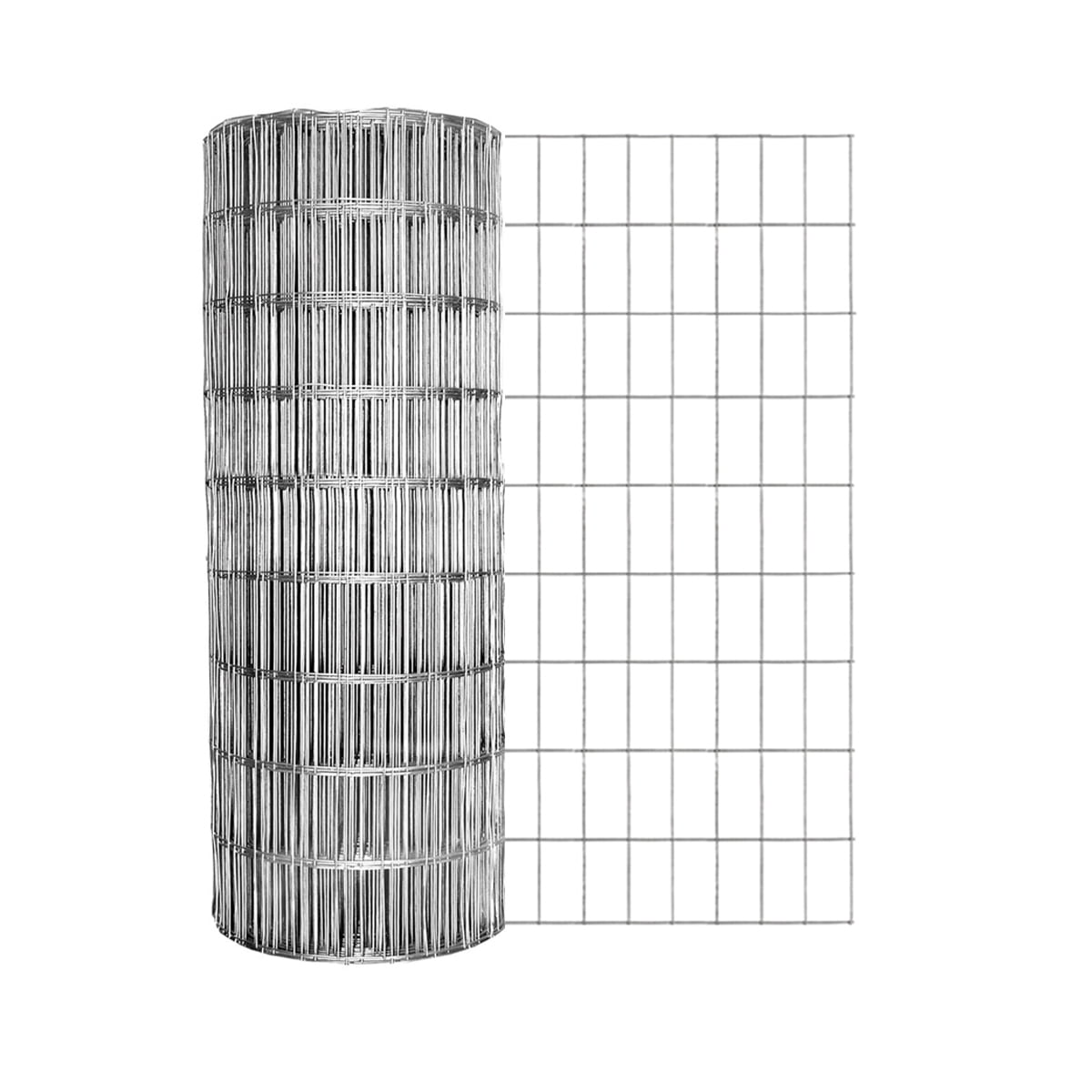 Garden Craft 36in H x 50ft L Galvanized Steel Gray Welded Wire Fence ...