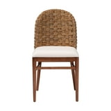 bali & pari Denver Boho Dining Chair, Walnut Brown - Walmart.com