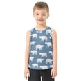 Boys Athletic Quick Dry Tank Tops Boys' Sleeveless T-Shirts Kids ...