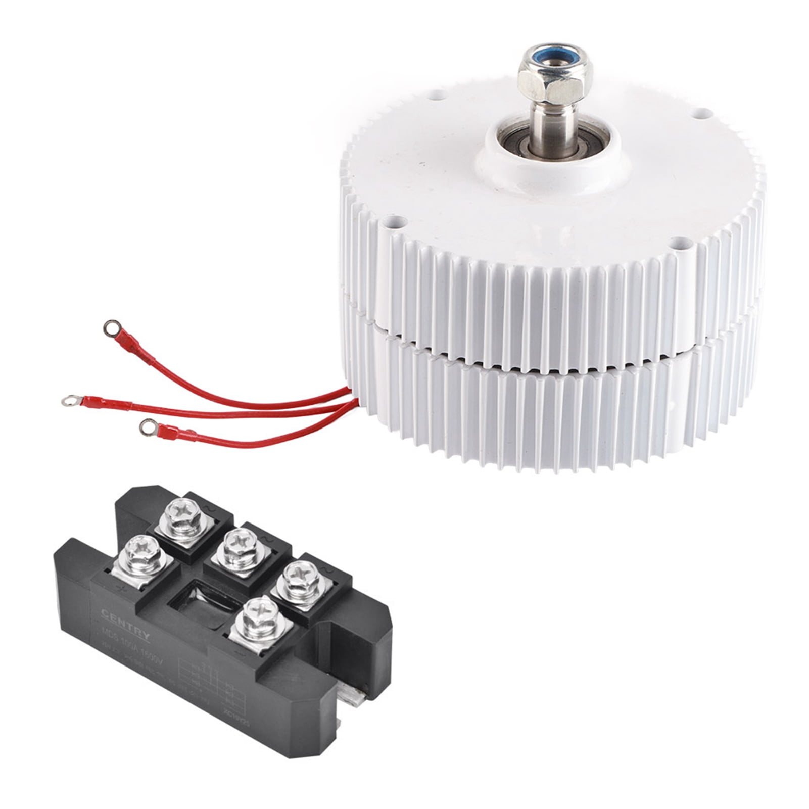 Generador de imán permanente de turbina eólica de 24 V y 400 W ...