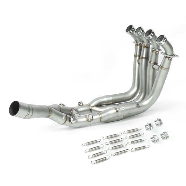 Front Link Pipe,5PCS Exhaust Front Link Motorcycle Header Pipe Muffler ...